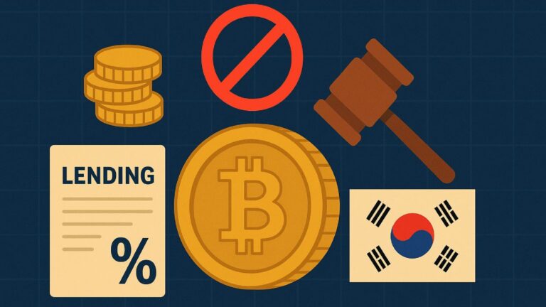 South Korea Introduces Strict Crypto Lending Rules to Protect Investors